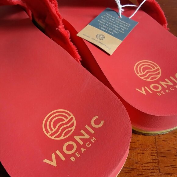 Vionic | Shoes | Vionic Beach Boardwalk Panama Womens Slide Sandals ...